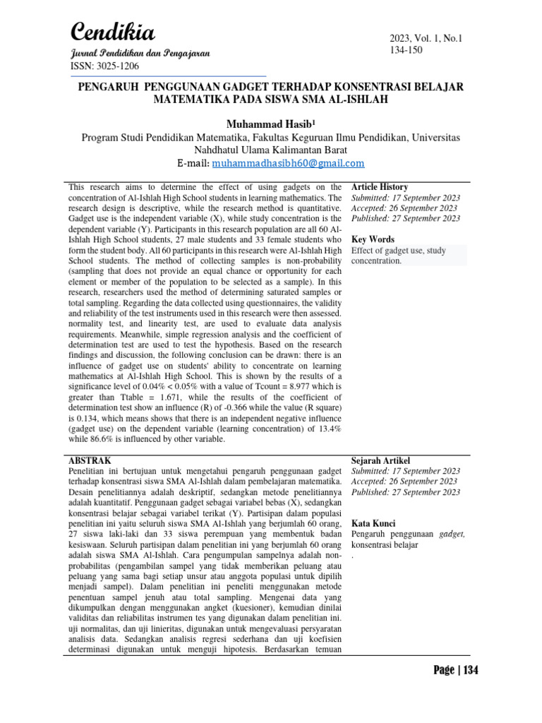 Muhammad Hasib | PDF | Errors And Residuals | Coefficient Of Determination