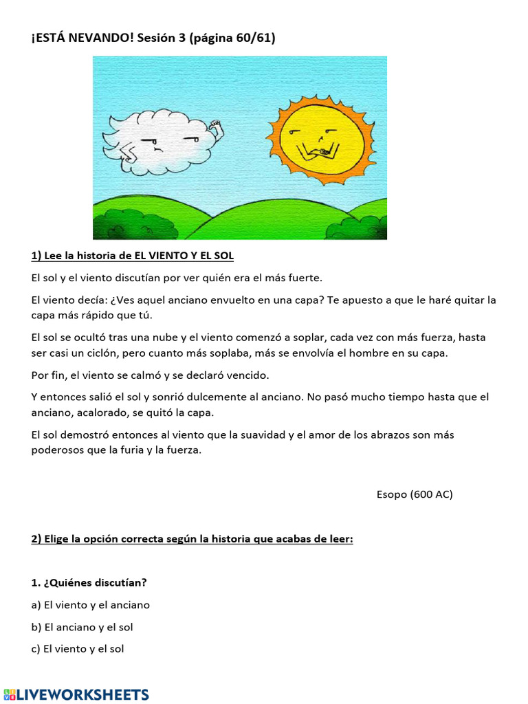 Viento y Sol | PDF