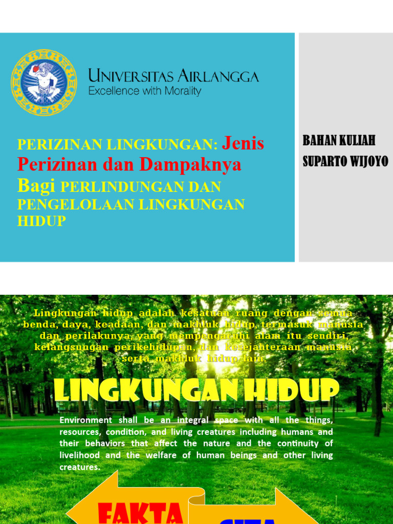 Bahan Perizinan Lingkungan 19 Oktober 2020 | Download Free PDF ...