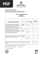 Grade 3 Math Assessment Test | PDF | Mathematics
