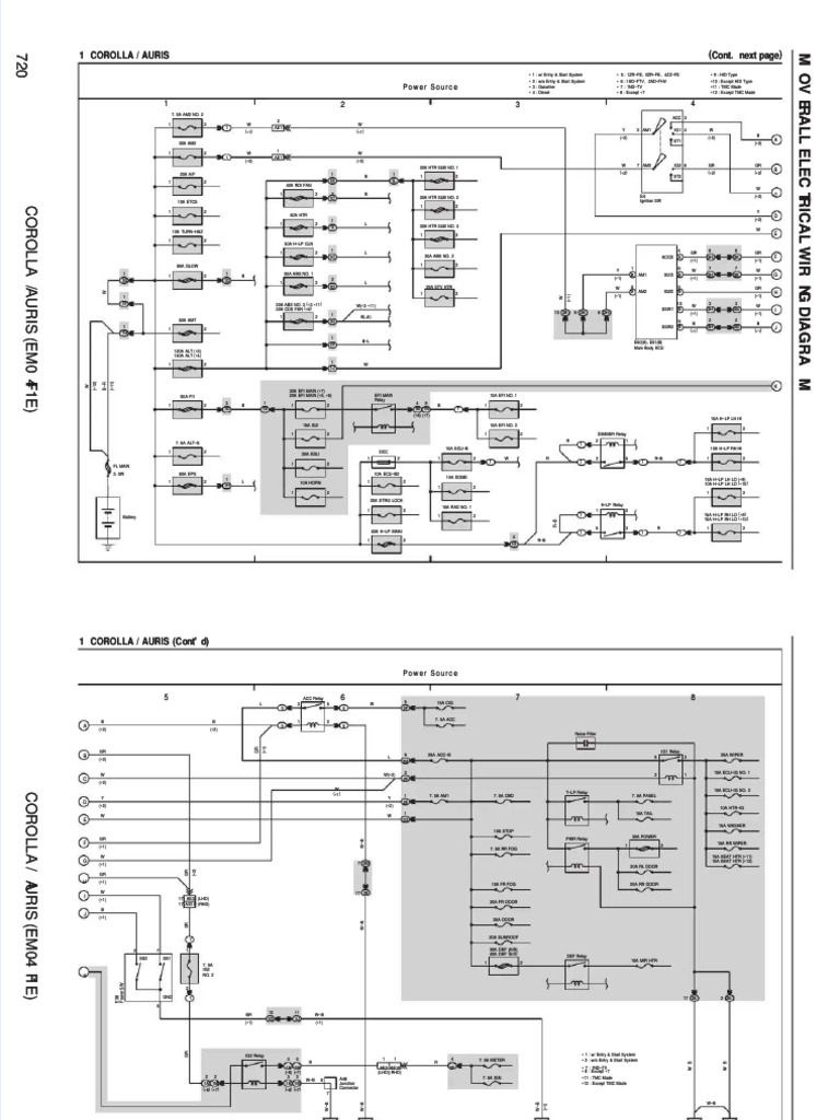 Overall Electrical Wiring Diagram | PDF