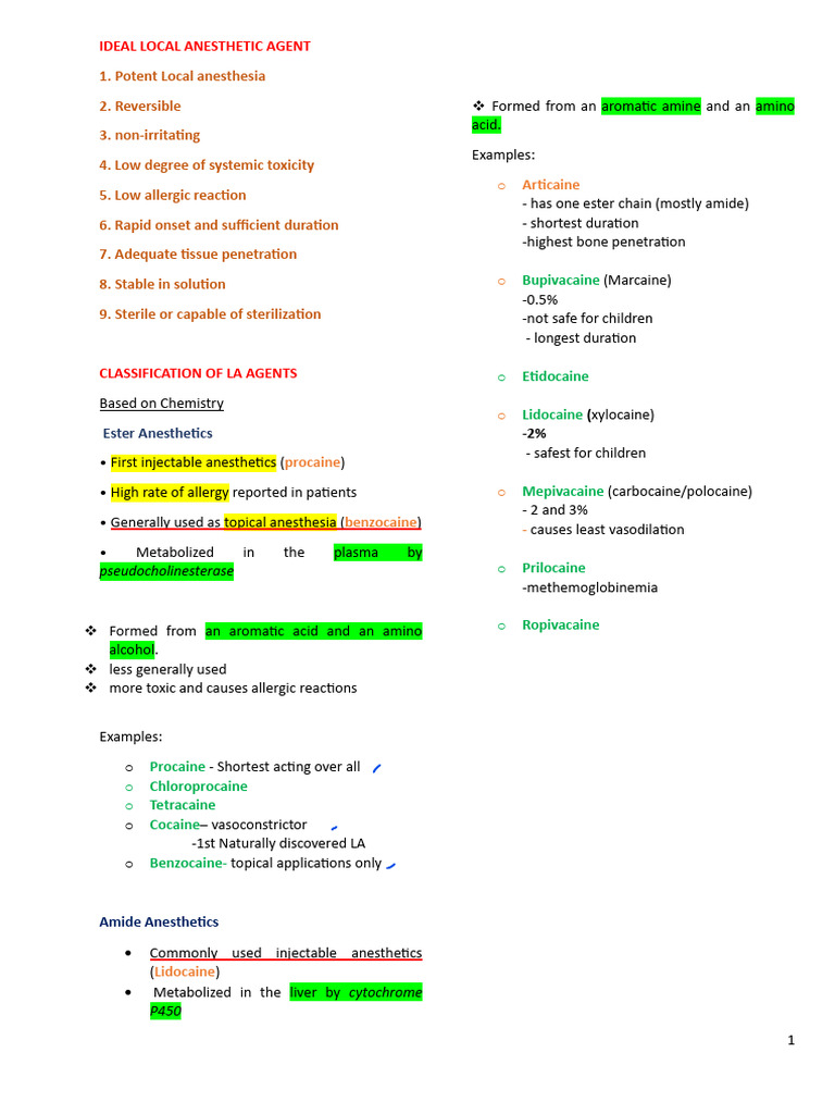 La Agents PPT I Sas 6-8 | PDF | Action Potential | Drugs