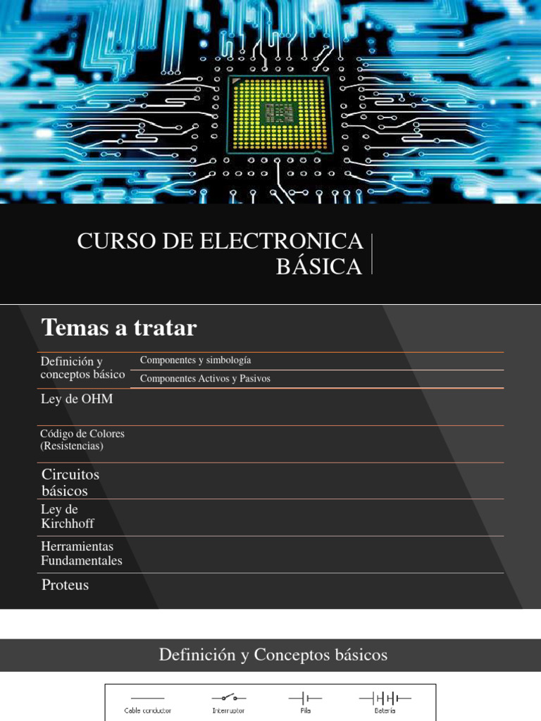 Curso de Electronica Basica | PDF | Electrónica | voltaje