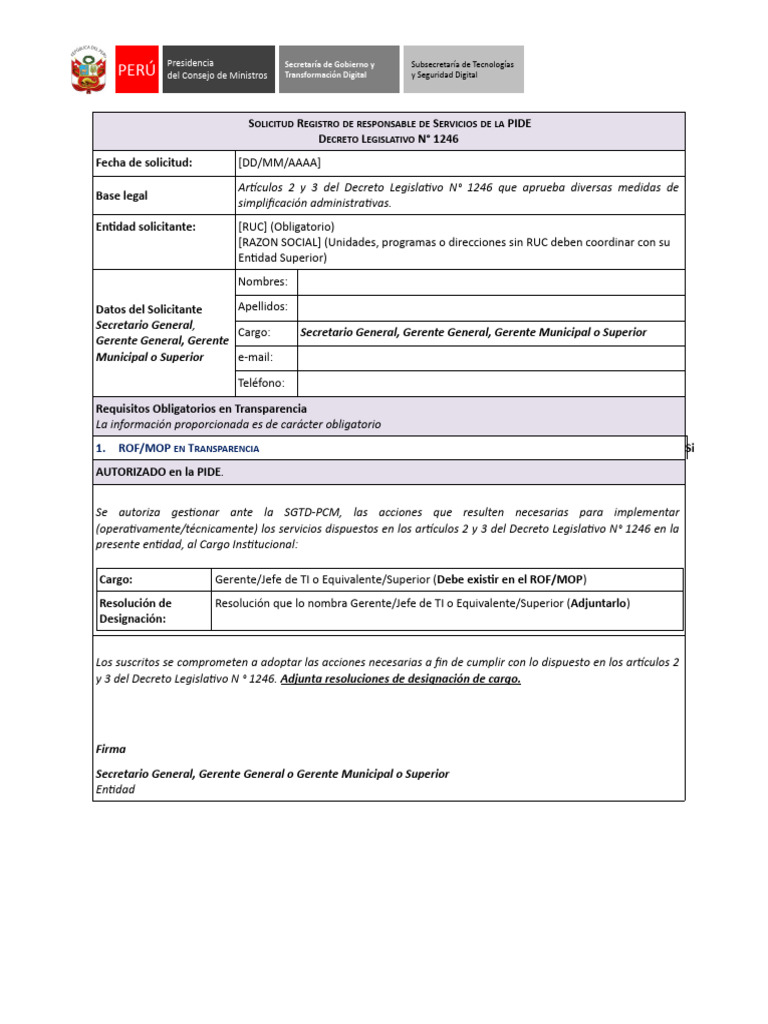 Formato A-3 Responsable | PDF