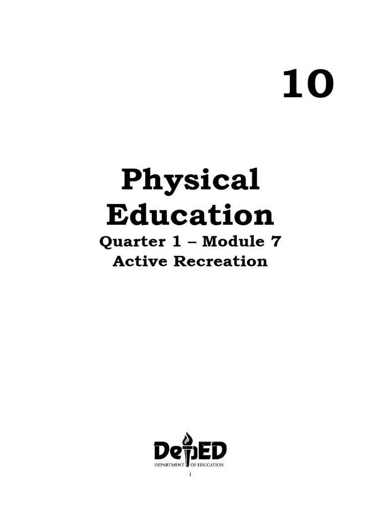 Pe 10 Q1 Module 7 | PDF