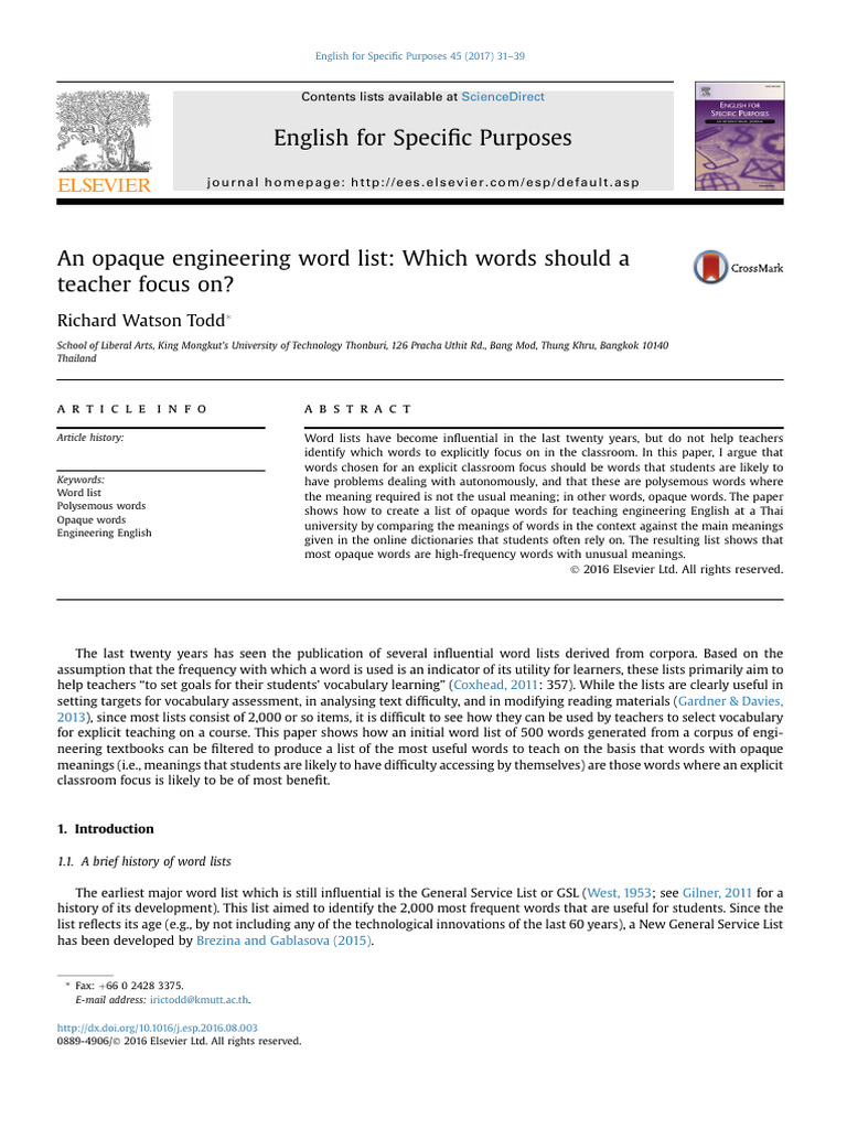 J Esp 2016 08 003 | PDF | Part Of Speech | Fluid Dynamics
