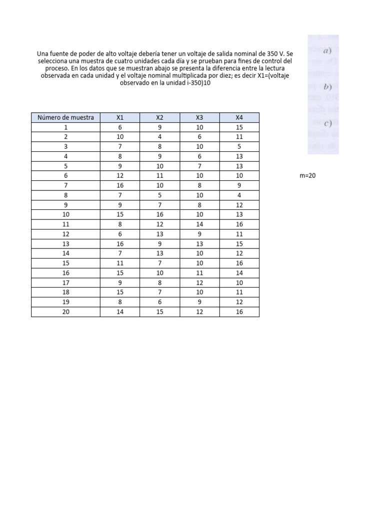 Ejercicio 5-2 Ejemplo Gráficas X y R | PDF | Informática