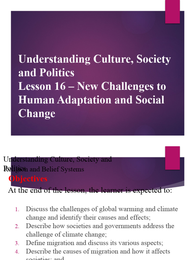 Climate & Migration Challenges | PDF | Climate Change | Climate