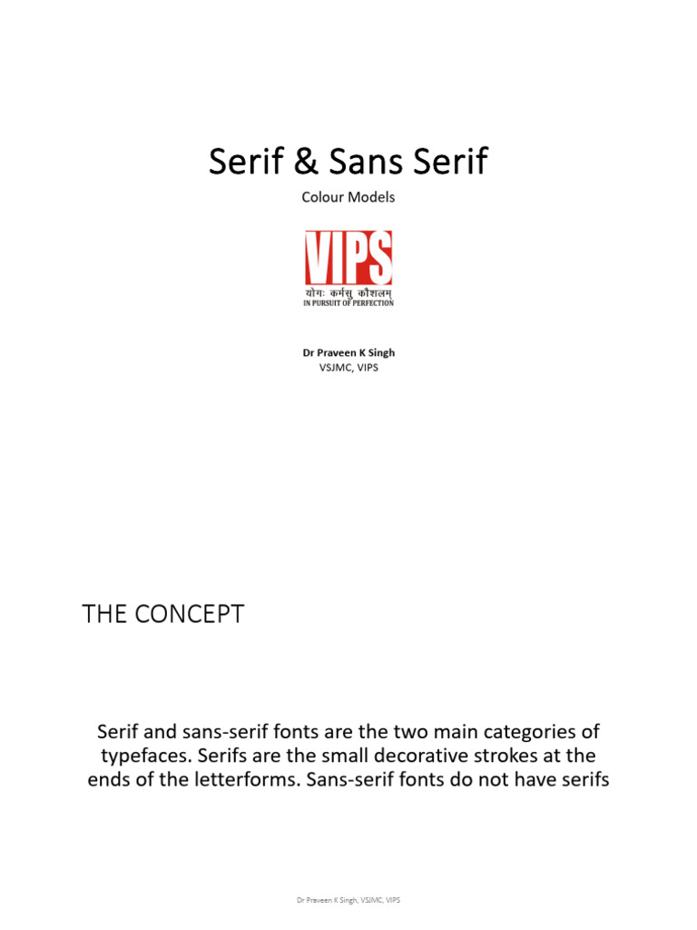 Serif Sans Serif | PDF | Typefaces | Serif