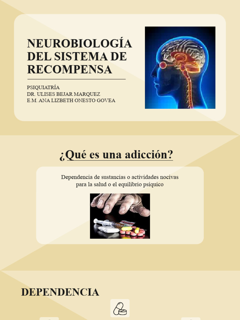 Sistema de Recompensa | PDF | Dopamina | Cerebro