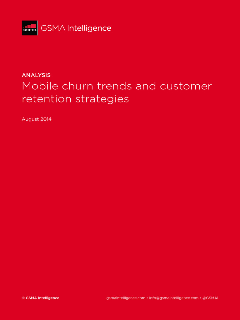 Mobile Churn Trends and Customer Retention Strategies | PDF | Mobile ...