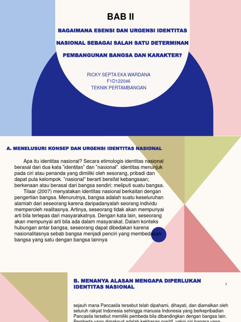 Kewarganrgaraan Bab 2 - Ricky Septa Eka Wardana - F1D122046 - B | PDF