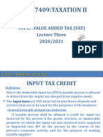 VAT Deferment | PDF | Value Added Tax | Taxes