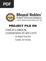CHILD LABOR English Project | PDF | Child Labour | International Labour ...