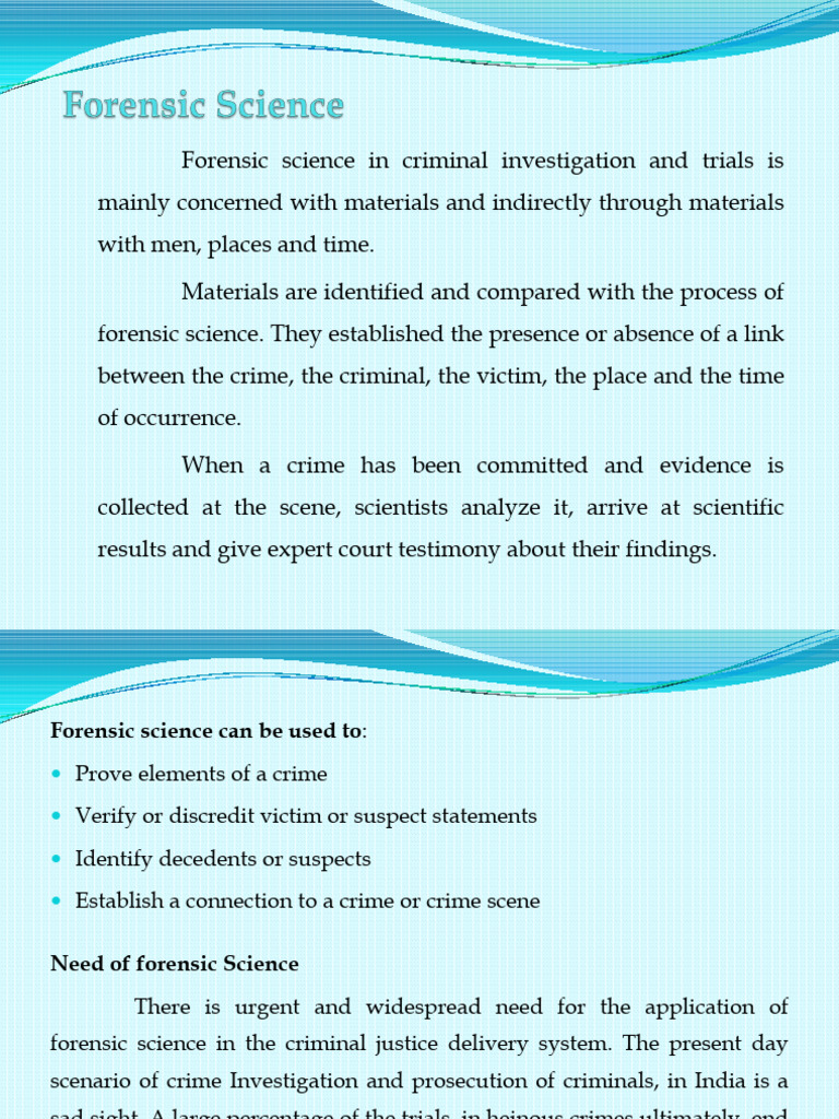 202004171019384975omendra SW Forensic Science | PDF | Forensic Science ...