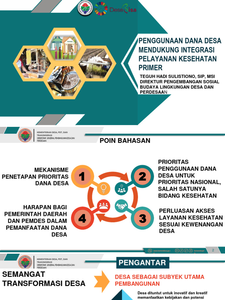 PENGGUNAAN DD UNTUK ILP - Kemendes | PDF