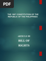 1987 Philippine Constitution - Article 3 Bill of Rights | PDF | Ex Post ...