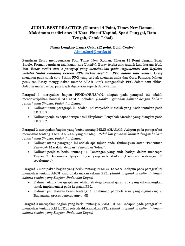 Template Best Practice | PDF