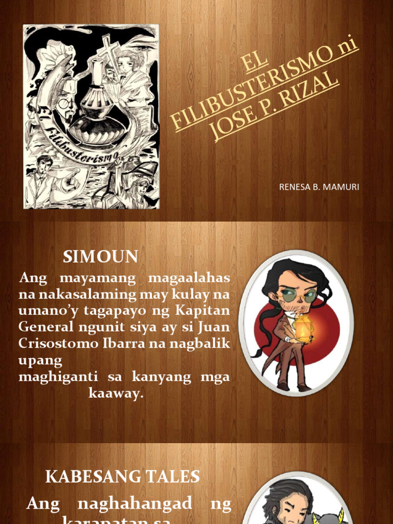 Mga Tauhan Sa Elfili | PDF