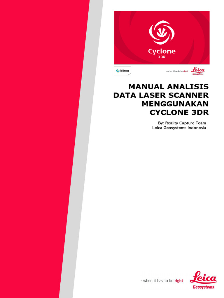MANUAL Cyclone 3DR - Volume Calculation Fix | PDF