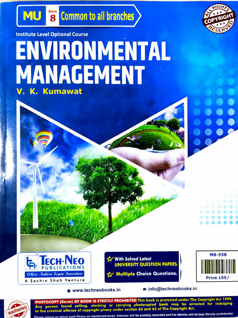 Environmental Engineering - Degree Sem 8 Mechanical Engineering | PDF