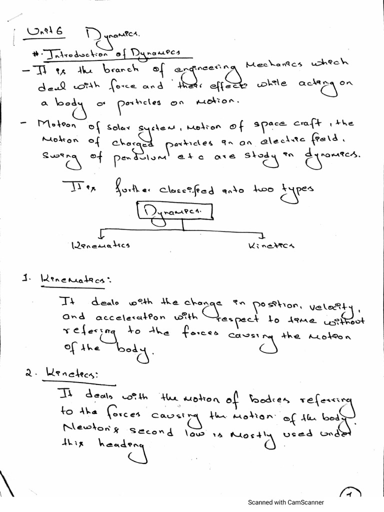 Chap-6 Dynamic | PDF