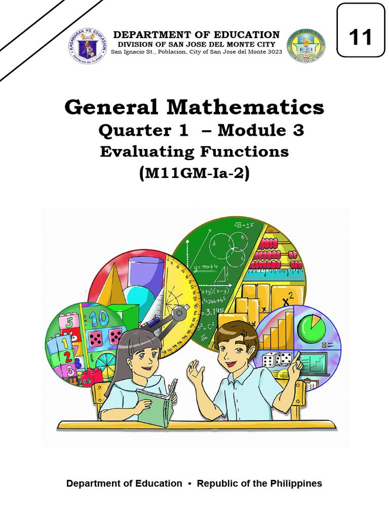 Evaluating Functions Module | PDF | Function (Mathematics) | Learning