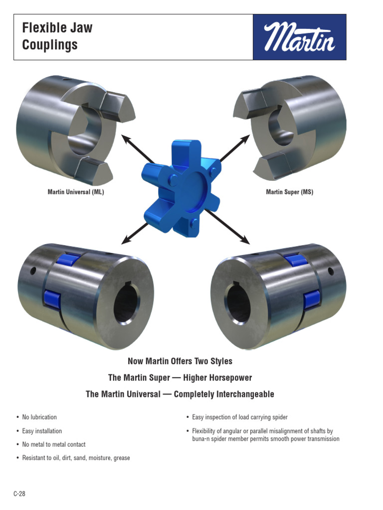 Jaw Couplings | Download Free PDF | Horsepower | Engines