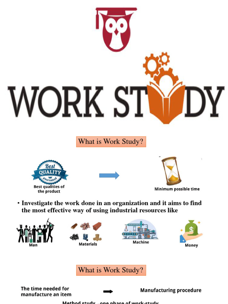 Unit No. 2 Work Study | PDF | Business