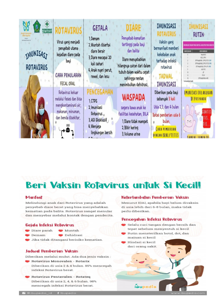 Materi Penyuluhan Rotavirus | PDF