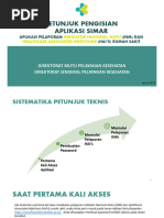 Panduan Aplikasi SIMAR untuk INM | PDF