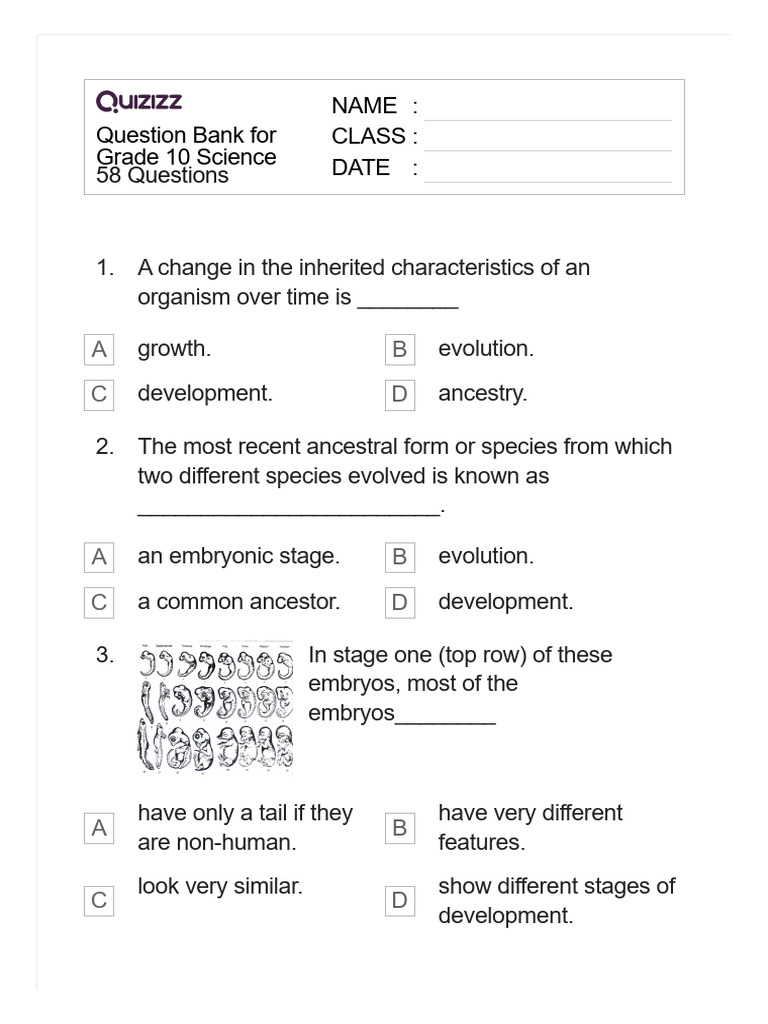 Class 10 Science Question Bank PDF | PDF | Water | Cell (Biology)