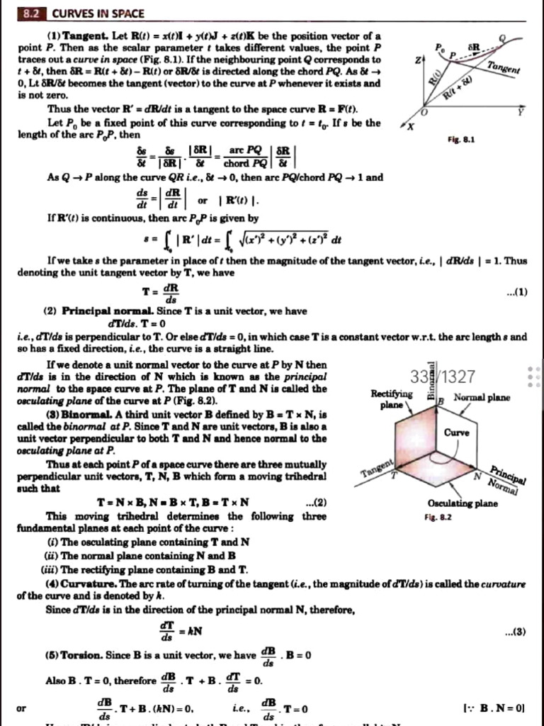 Vector Calculus Note 1b Pdf Mathematical Objects Geometric Measurement