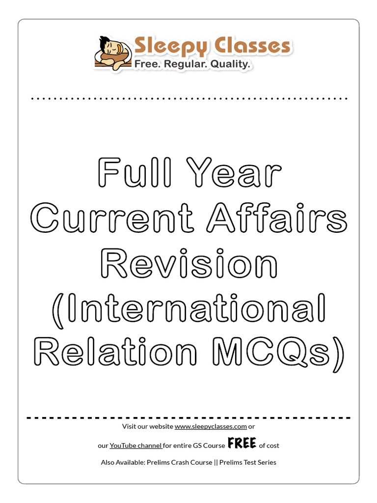 MCQs IR | PDF | Gulf Cooperation Council | Opec