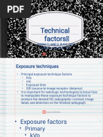 Prime Factors of X-Ray Exposure | PDF | Radiography | X Ray
