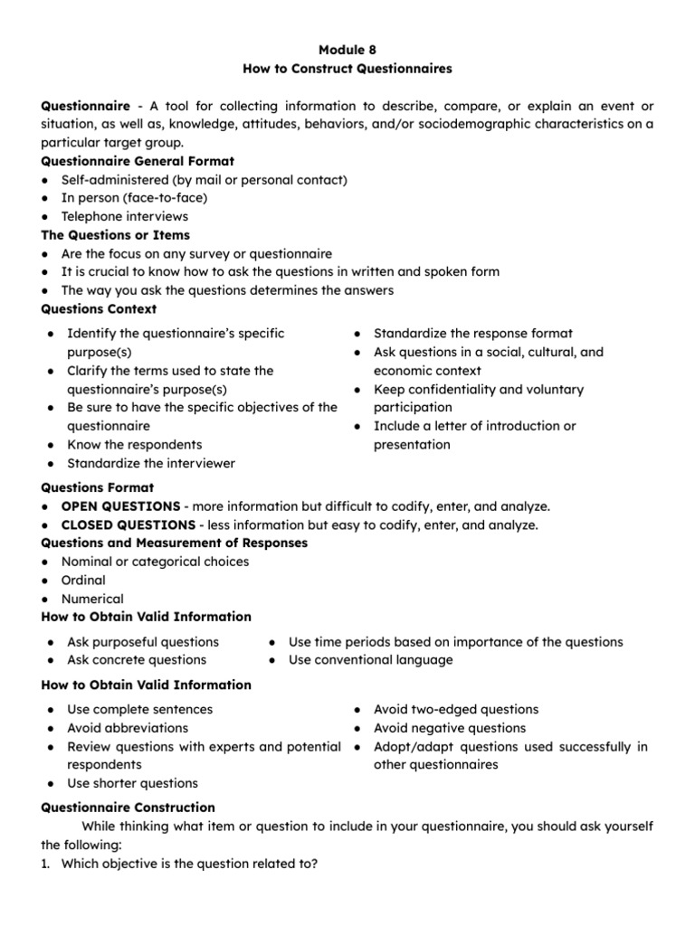 Field Methods in Psychology: Module 7 & 8 | PDF | Qualitative Research ...