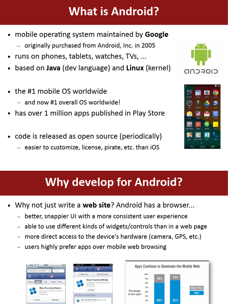 1-Android Introduction | PDF | Android (Operating System) | Ios