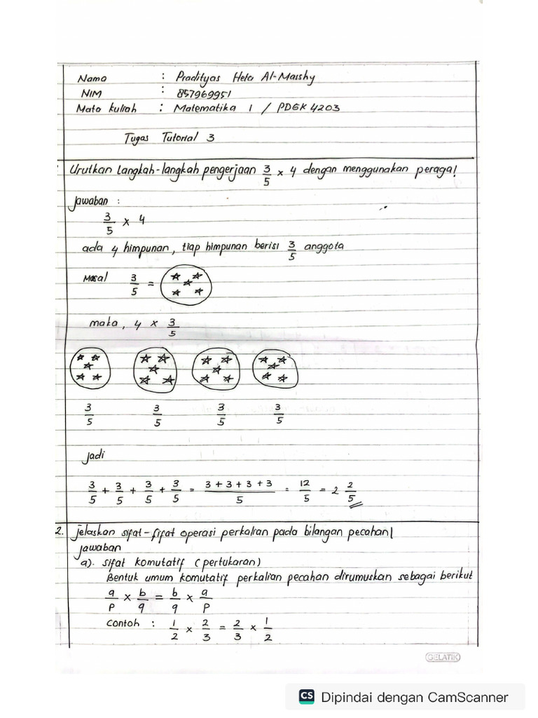 TT 3 MTK Pradityas | PDF