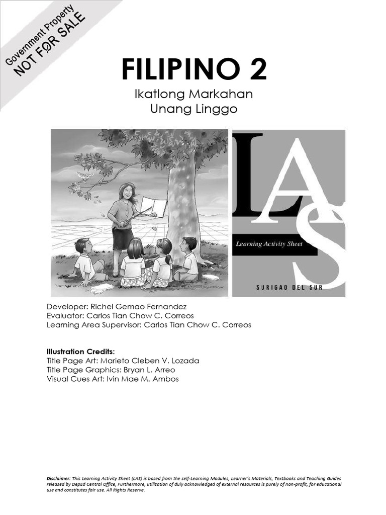Filipino2 q3 Week1 v4 | PDF