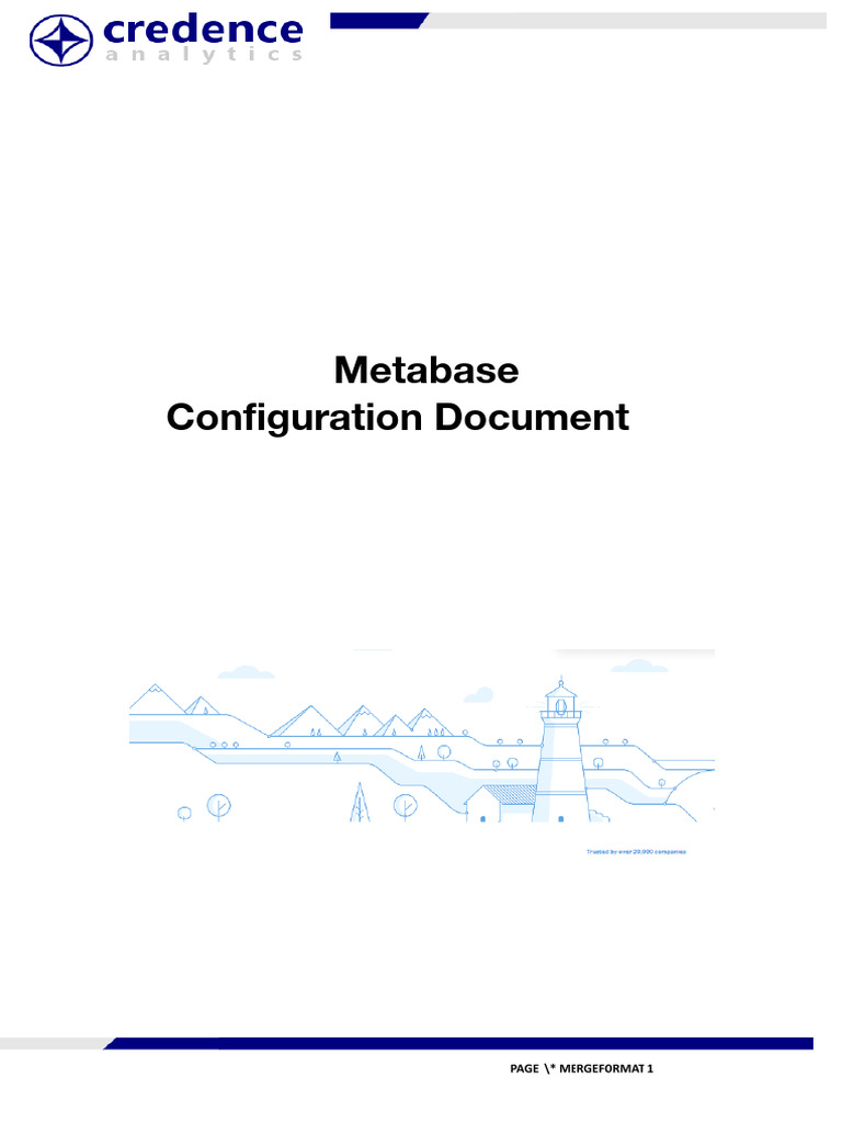 Metabase Setup Documentation Pdf Java Programming Language