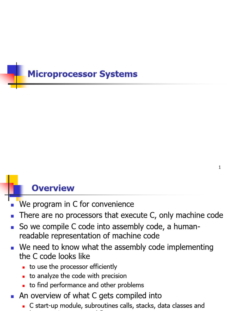 06ABIs 1 | PDF | Pointer (Computer Programming) | Assembly Language
