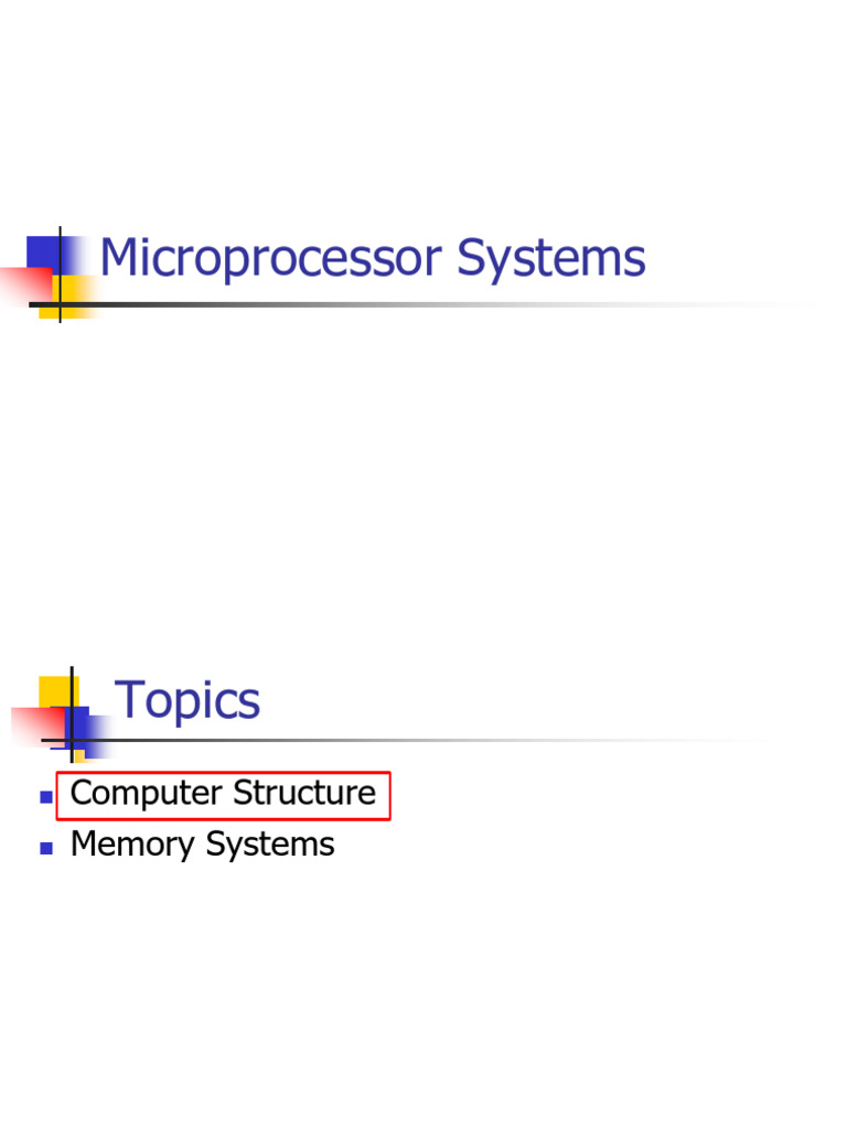 02 Computer Structure Pdf Random Access Memory Central Processing Unit 8813