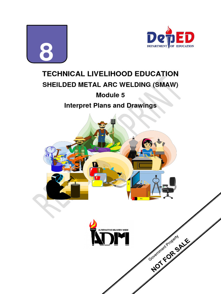 Smaw 8 Module 5 - V5 | PDF | Welding | Construction