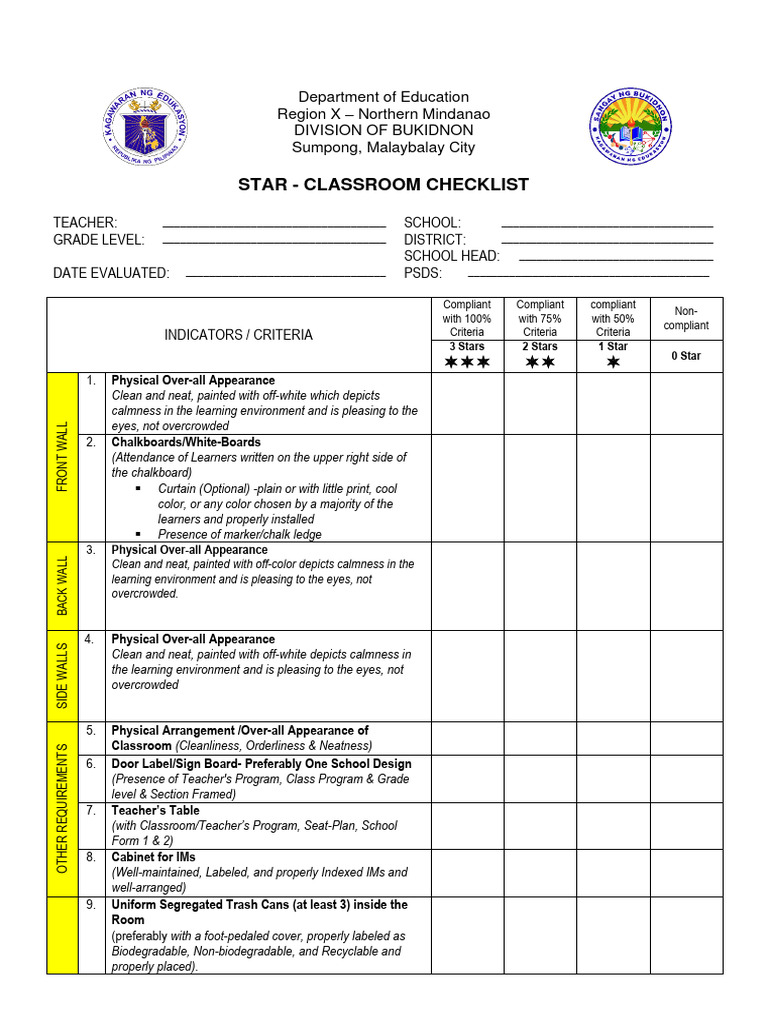 Star Classroom v2 | PDF | Classroom