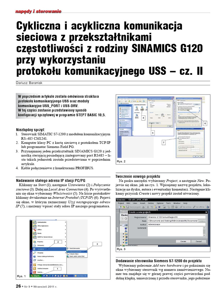 Siemens Baraniak cz2 USS | PDF