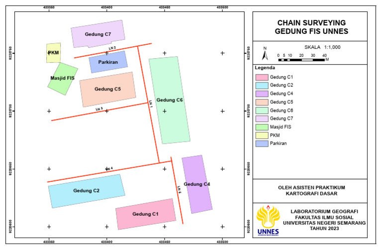 Denah Gedung FIS UNNES 2023 | PDF