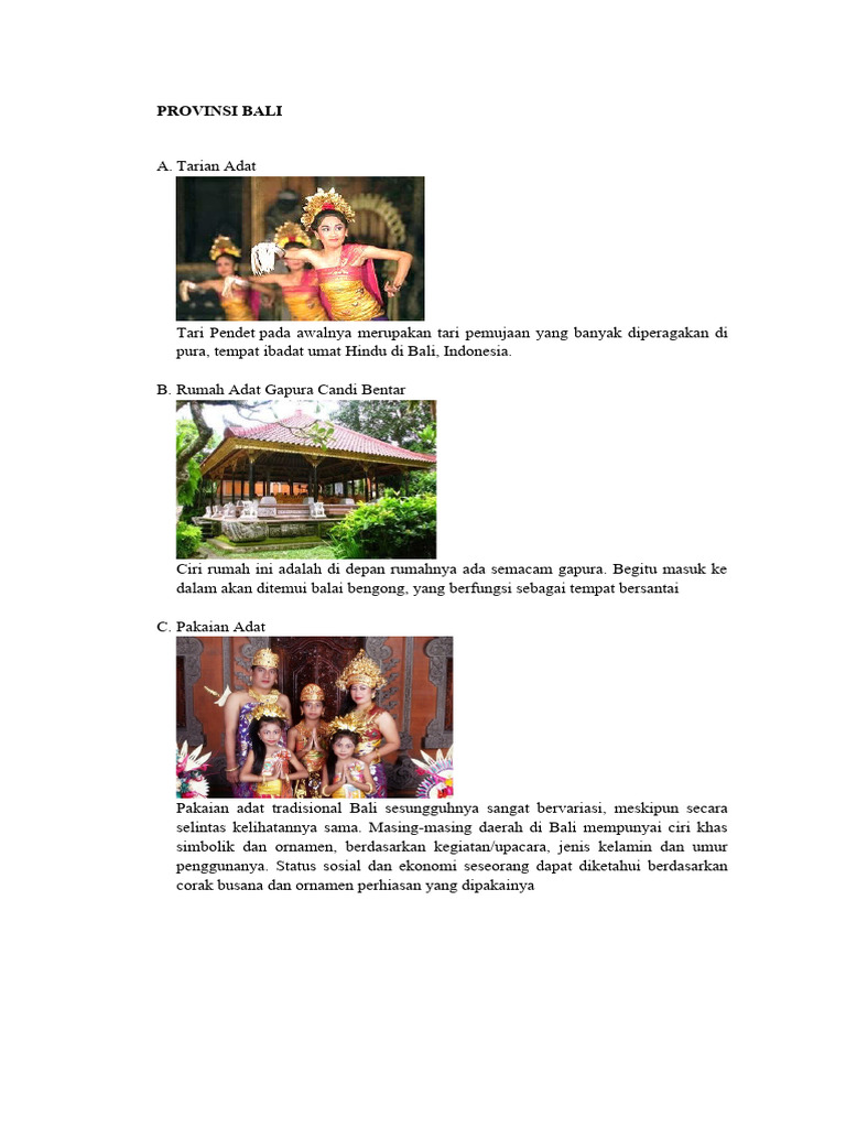 Provinsi Bali | PDF
