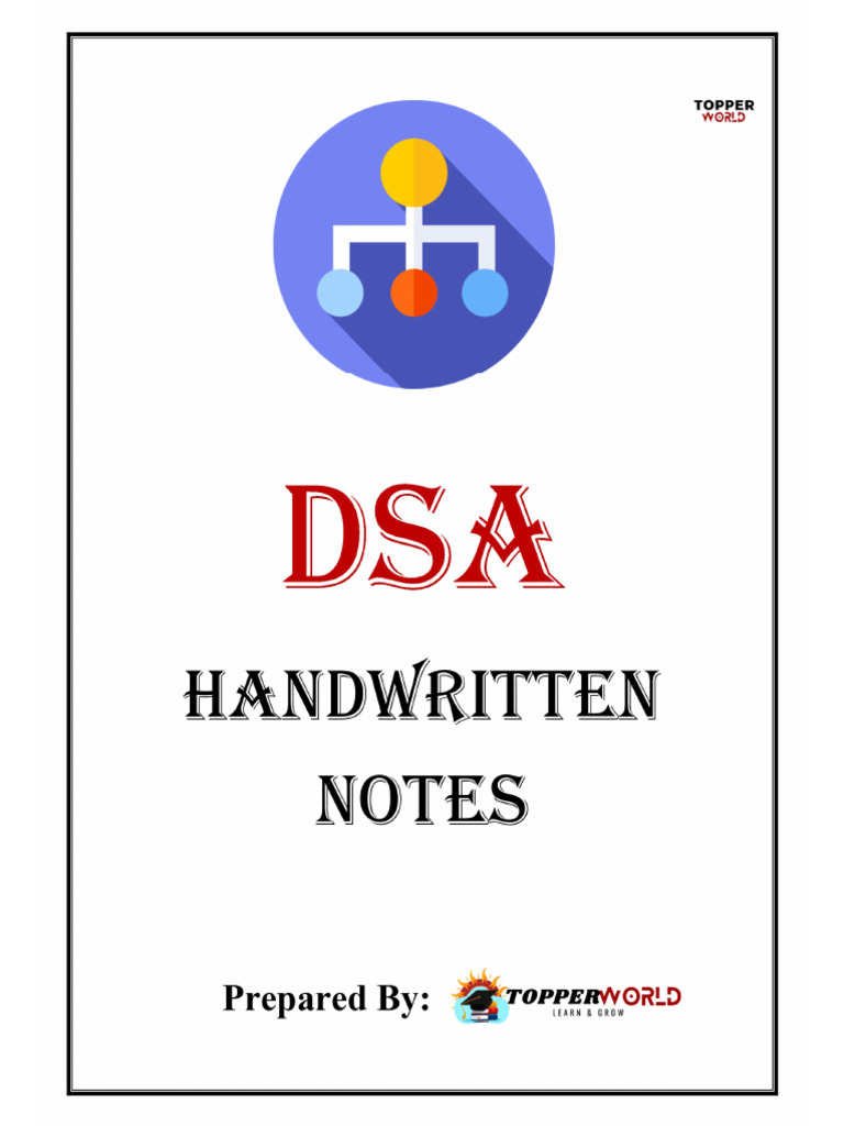 Dsa Notes | PDF