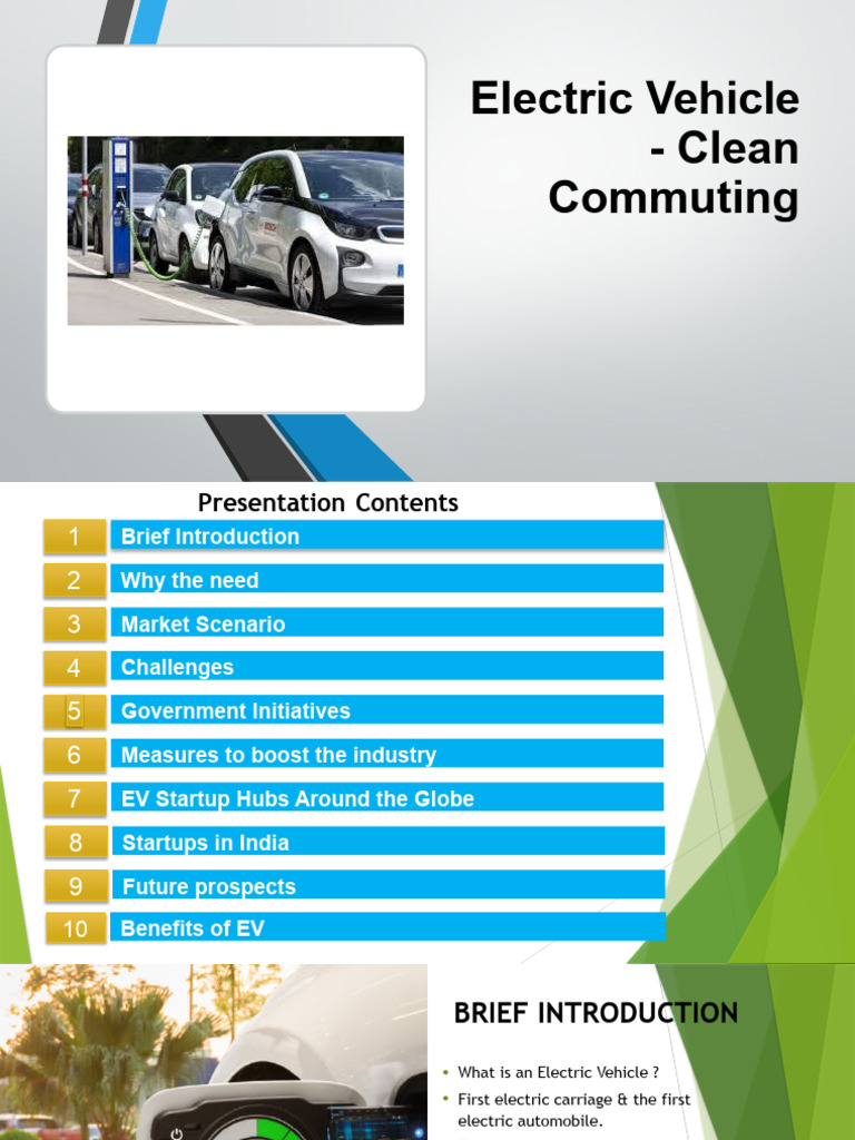 Electric Vehicle PPT - Final | PDF | Electric Vehicle | Hybrid Electric ...