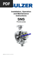 Manual Sulzer | PDF | Pump | Bearing (Mechanical)